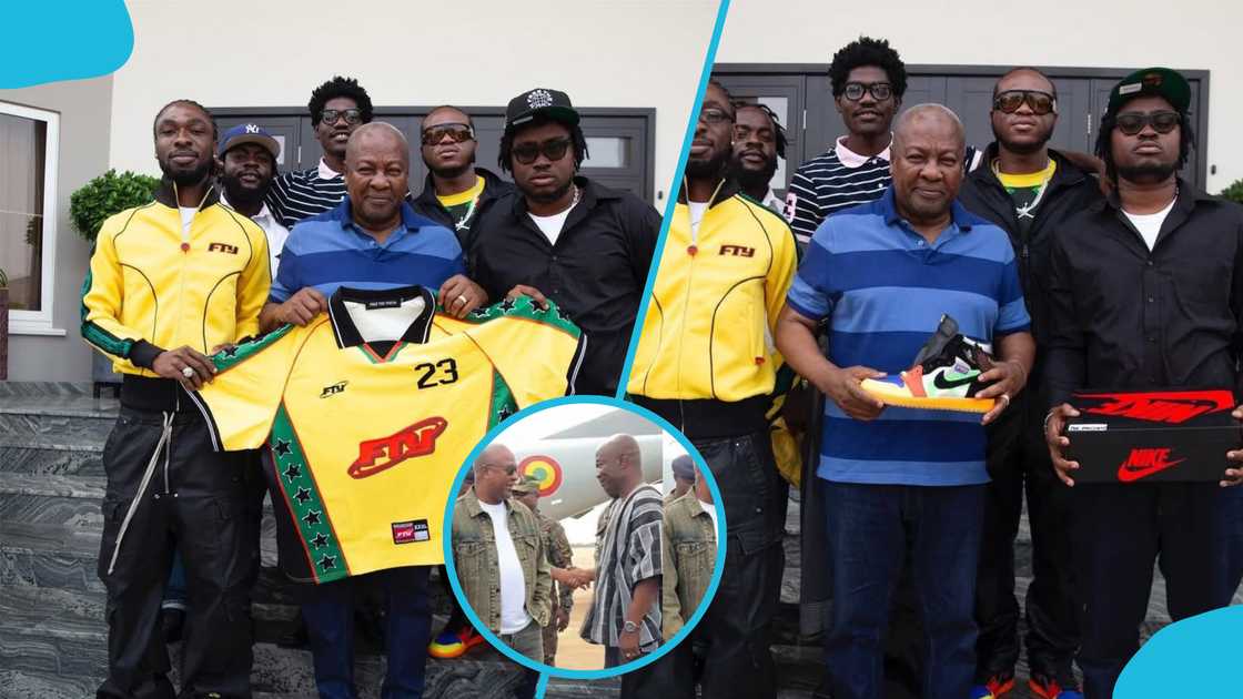 President Mahama Oozes Style in Denim and FTY Sneakers in New Viral ...