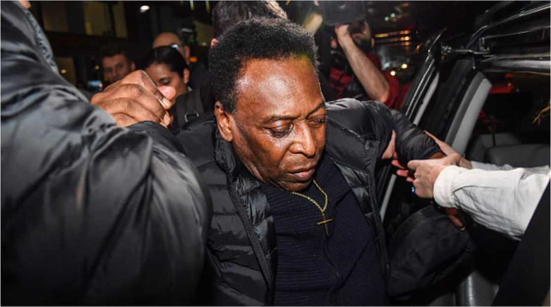 Panic As Brazilian Football Legend Pele Hospitalised in Sao Paulo for 6 ...