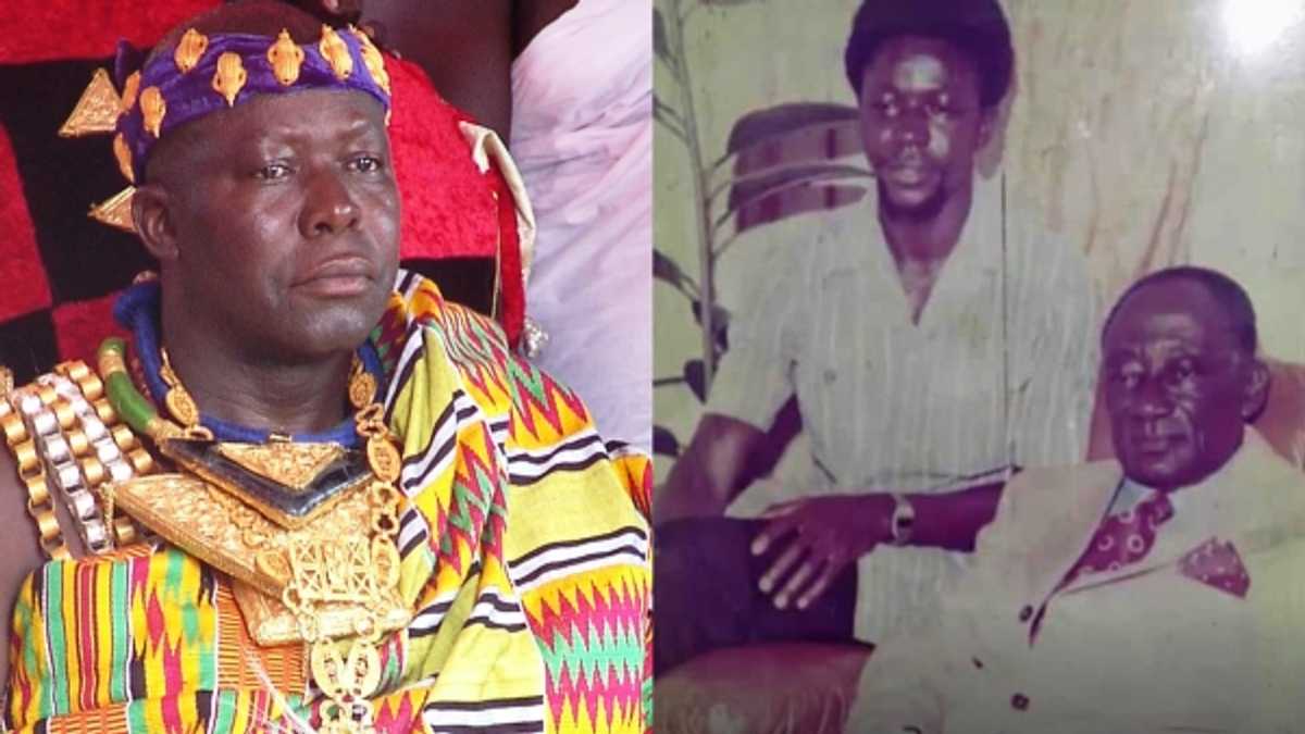 Never-seen-before 1980s photo Otumfuo Osei Tutu II and popular Asante ...