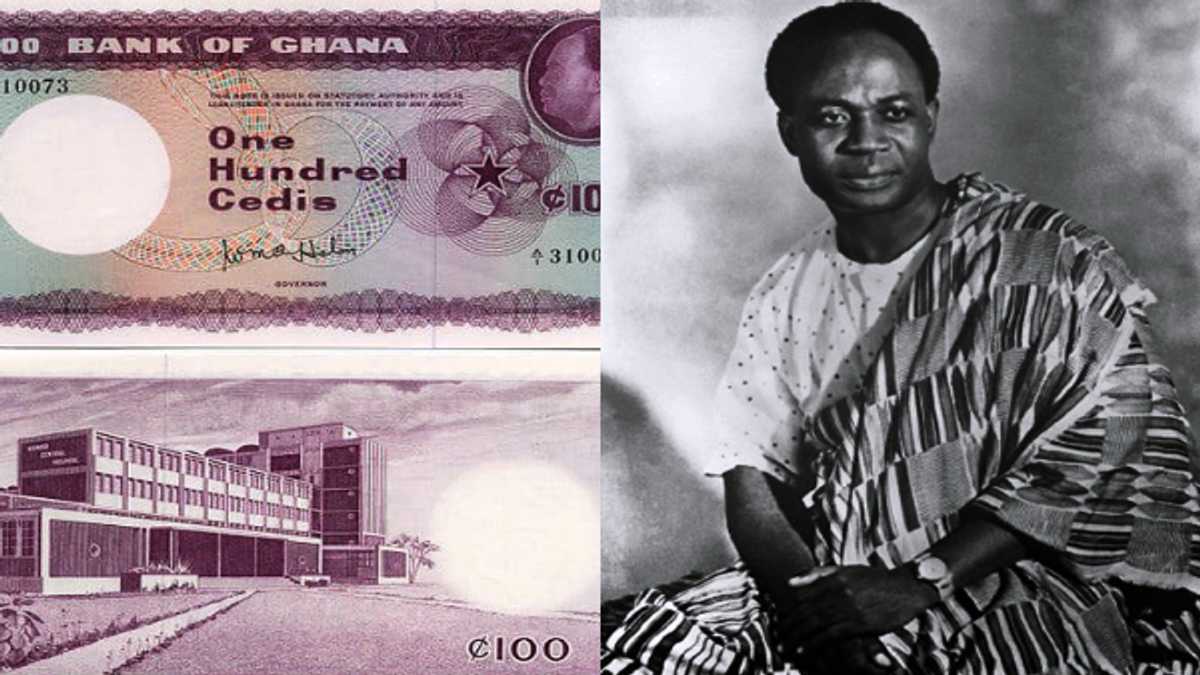 Ghanaians upset with Nkrumah over old GHC100 note - YEN.COM.GH