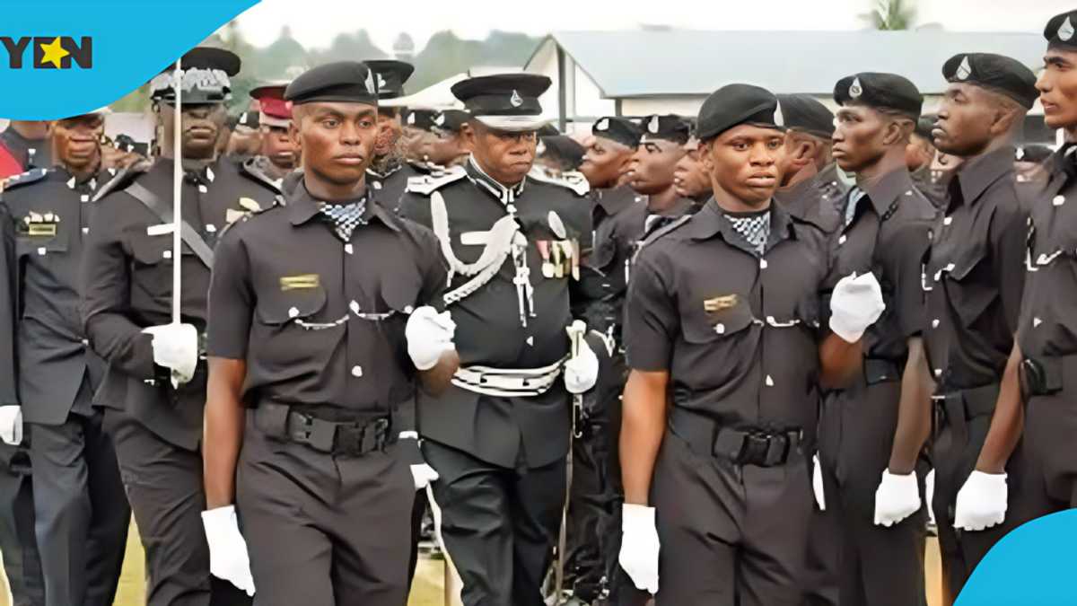 Newly Graduated Police Officers Celebrate in High Spirits at Ghana ...