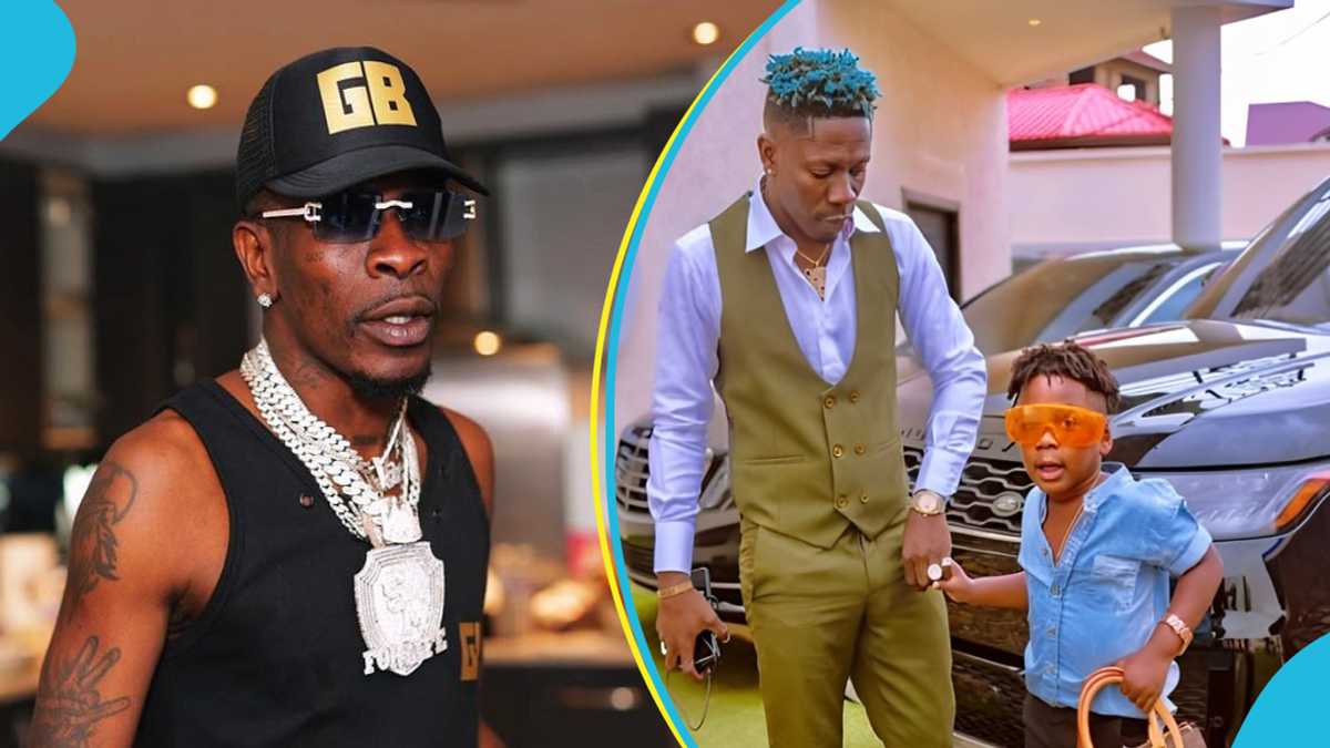 Shatta Wale: Dancehall Artiste Celebrates His Son Majesty On His 9th ...