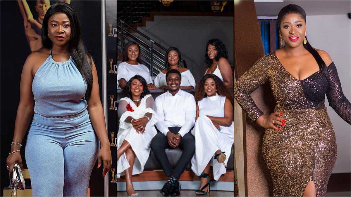 Portia Asare Boateng: Kumawood actress flaunts her only brother (photos ...