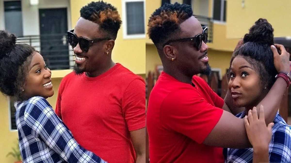 Toosweet Annan finally opens on romantic photo with Efia Odo - YEN.COM.GH