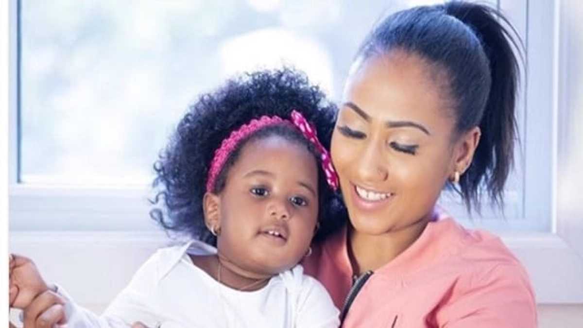 Photos: Hajia4Real shows off cute daughter on Instagram - YEN.COM.GH