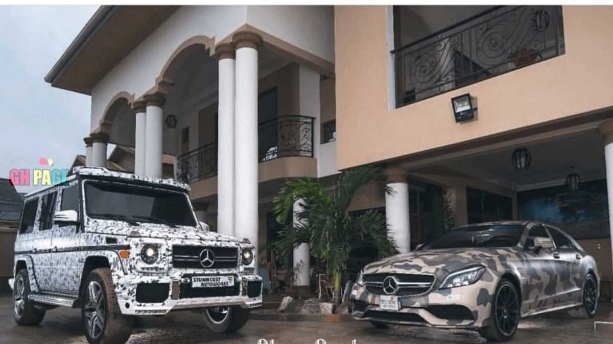 Luxury cars owned by Ibrah One - YEN.COM.GH