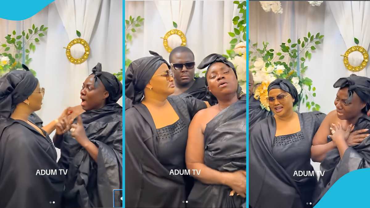 Nana Ama McBrown Consoles Maame Gold As She Bids Farewell to Her Father in an Emotional Video ...