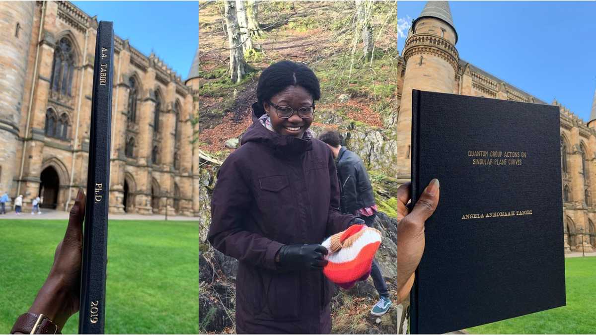 Meet Ghanaian math-goddess Angela Tabiri pursuing PhD in Mathematics ...