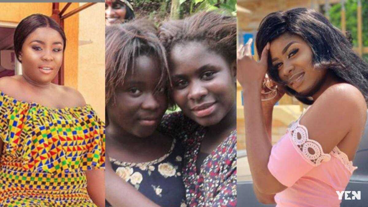 Throwback photos of Maame Serwaa and Yaa Jackson on set amaze fans ...
