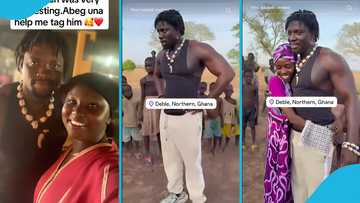 VeryDarkMan: Nigerian Viral Sensation Spotted In Ghana, Bonds With Kids ...