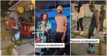 Popcaan Links Up With Black Sherif And Jams To One Of His Songs In Video; Fans Excited - YEN.COM.GH