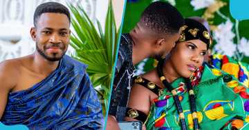 Kofi Adoma Nwanwani Mesmerised As His Wife Serenades Him In Their ...