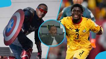 Captain America Actor Anthony Mackie Spotted at Ghana vs Panama - YEN ...
