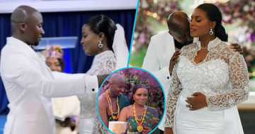 Irene Logan: Singer And Her Sweetheart Marry In Elegant White Wedding ...