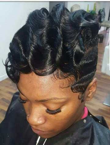 Best pineapple waves hairstyles for short natural hair - YEN.COM.GH