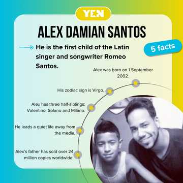 Meet Alex Damian Santos: Everything you need to know about Romeo Santos' son - YEN.COM.GH