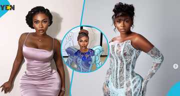 S3fa: Ghanaian Singer Looks Breathtaking In Long-Sleeve African Print ...