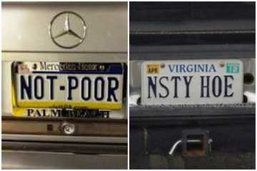 20 funny license plate ideas you will probably see on the road - YEN.COM.GH