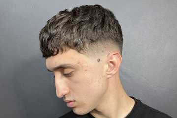 20 cool textured fringe male haircut styles: Trendy natural looks - YEN ...