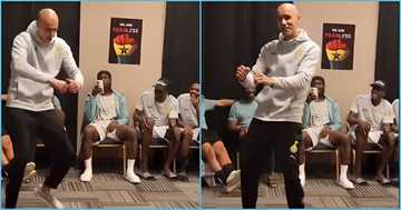 Black Stars Assistant Coach Entertains Team With Dance Moves: "He Came ...