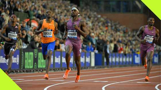 Diamond League: Tebogo Loses to American Sprinter in Men’s 200m in Brussels - YEN.COM.GH