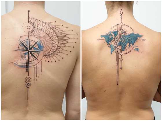 30 eye-catching back tattoos for women: Cool tattoo designs with ...