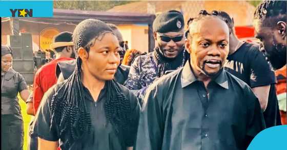 Daddy Lumba’s First Wife Breaks Down in Tears As She Arrives at His East Legon House - YEN.COM.GH