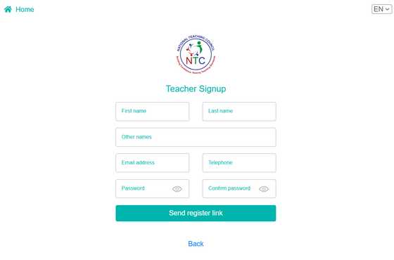NTC portal: How to register and activate a pending account, log in ...