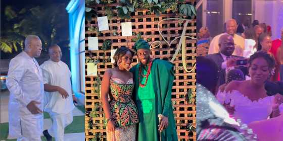 John Mahama And Ibrahim Mahama Attend Alhaji Asuma Banda's Son Wedding ...