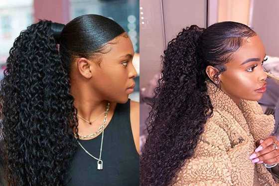 20 trending ponytail packing gel style ideas for a glamorous look - YEN ...