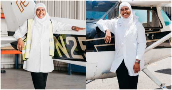 22-Year-Old Lady Makes History as Jamaica's First Muslim Woman Pilot ...