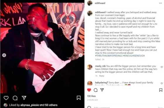 Reggie Zippy's Wife Edith Speaks On Divorce, Reveals Why She Has Left ...