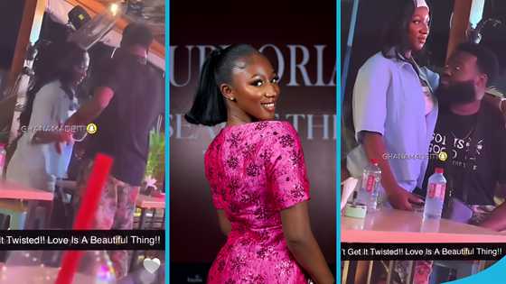 Gisela Amponsah's Boyfriend Unveiled As Fan Secretly Records Them All Booed Up at Frozen Cabana ...