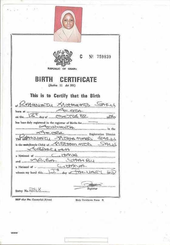 Biometric birth certificate in Ghana - YEN.COM.GH