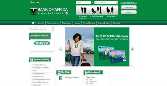 The list of all 26 Bank of Africa Ghana branches and codes - YEN.COM.GH