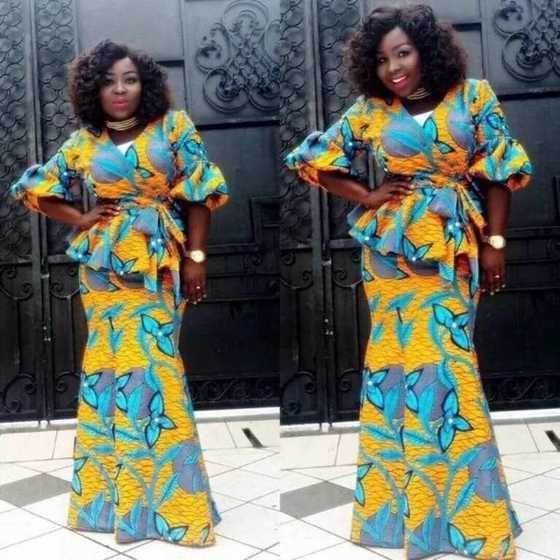 African print Kaba styles, trends and ideas with pictures - YEN.COM.GH