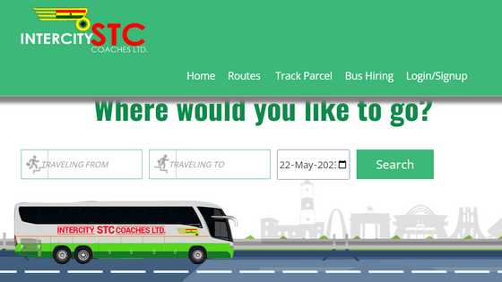 STC Ghana: how to book, bus schedules, fares, online ticketing ...