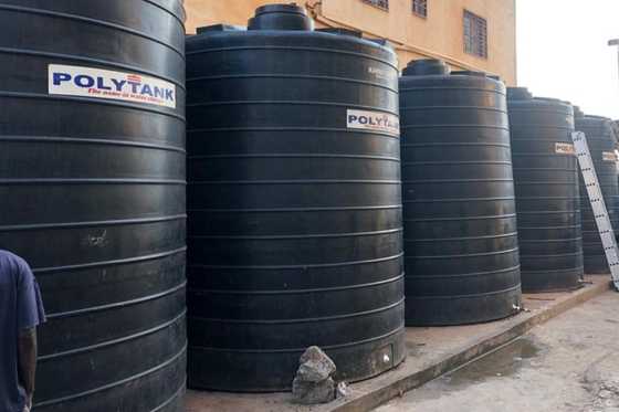 Polytank prices in Ghana: The brand's price list for different sizes ...