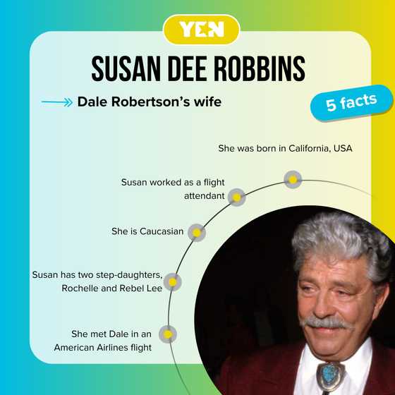 Meet Susan Dee Robbins: All about the American actor Dale Robertson's ...