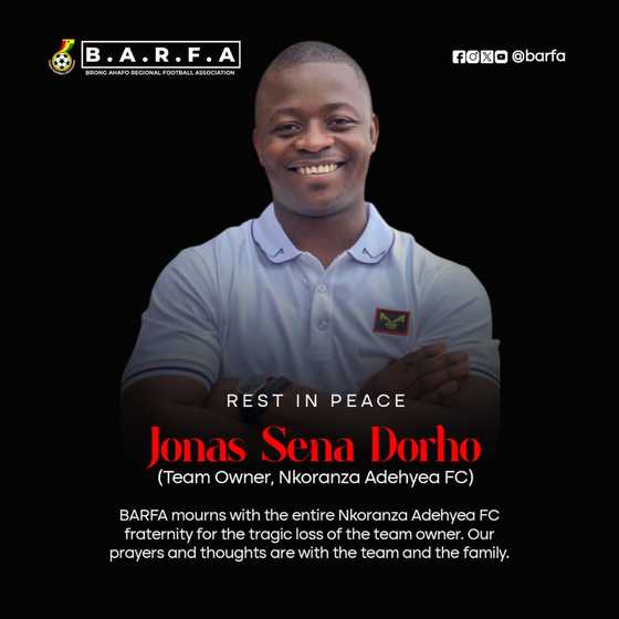 Ghana Football Club Owner Jonas Sena Dorho Reportedly Murdered - YEN.COM.GH