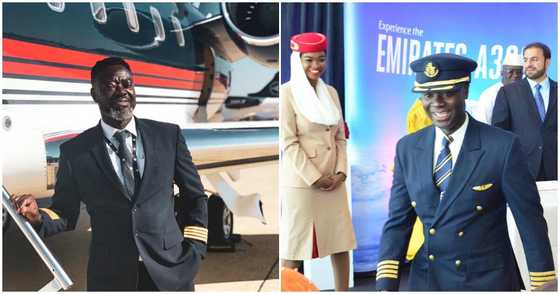 Solomon Quainoo: Ghanaian Pilot Who Flew World's Biggest Plane To Accra ...