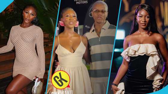 Influencer Gisela Amponsah Flaunts Her Beauty And Fine Legs To Emy Africa's Magazine Launch ...