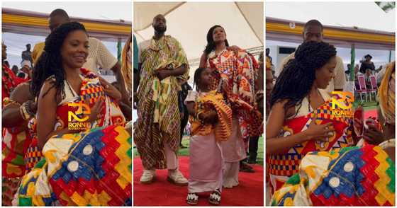 Gabrielle Union Beams With Smiles As Queen Mothers Wrap Her In Kente ...