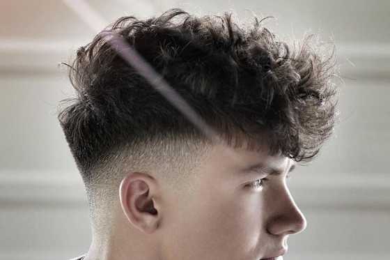 20 cool textured fringe male haircut styles: Trendy natural looks - YEN ...