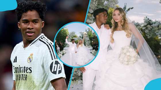 Real Madrid’s Endrick Felipe, 18, Weds Girlfriend Gabriely Miranda, Who ...