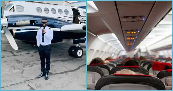 Ghanaian Man Celebrates As He Becomes Pilot, Flaunts Photo: "I'm ...
