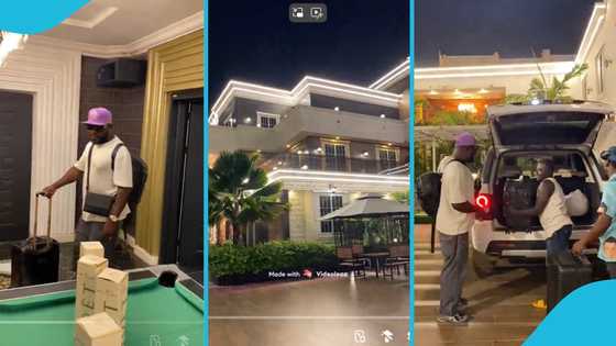 Nhyiraba Kojo Flaunts Plush Mansion With Spacious Compound: "Where Una ...