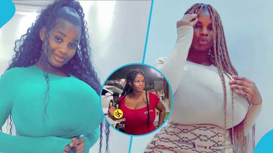 Pamela Watara Flaunts Her Glowing Skin, Fine Figure At A Beauty Shop ...