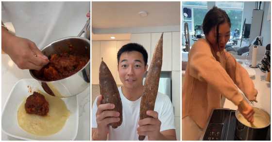 Chinese Man Tries To Prepare Fufu, Creates Massive Stir On TikTok - YEN ...
