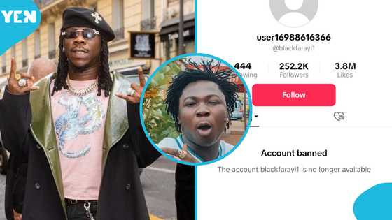 Stonebwoy's Viral Fan Black Farayi Loses TikTok Account After Calling ...